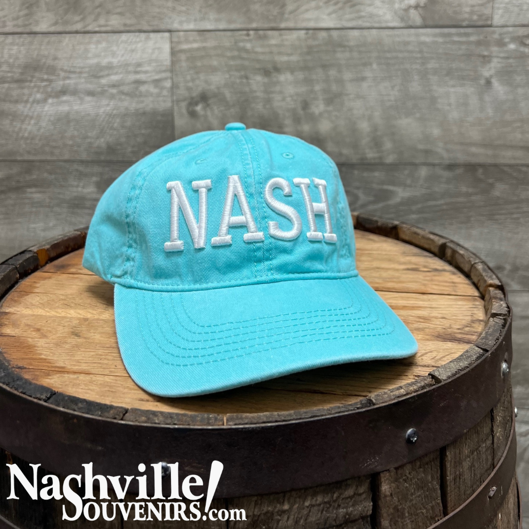 Classic Embroidered NASH Hat | NashvilleSouvenirs.com