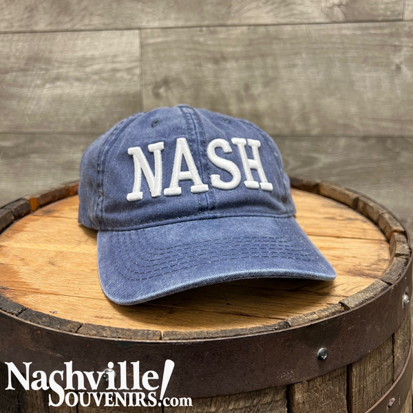 Classic Embroidered NASH Hat | NashvilleSouvenirs.com