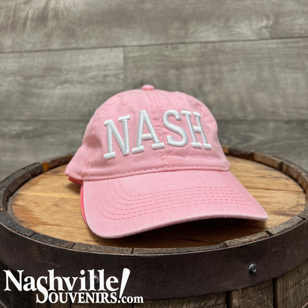 Classic Embroidered NASH Hat | NashvilleSouvenirs.com