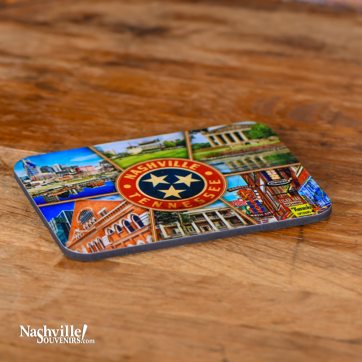 Nashville Landmarks Magnet | NashvilleSouvenirs.com