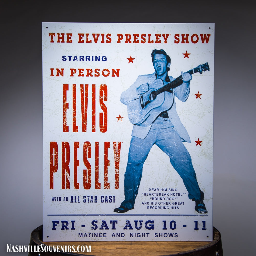 Tin Signs about Elvis Presley | NashvilleSouvenirs.com