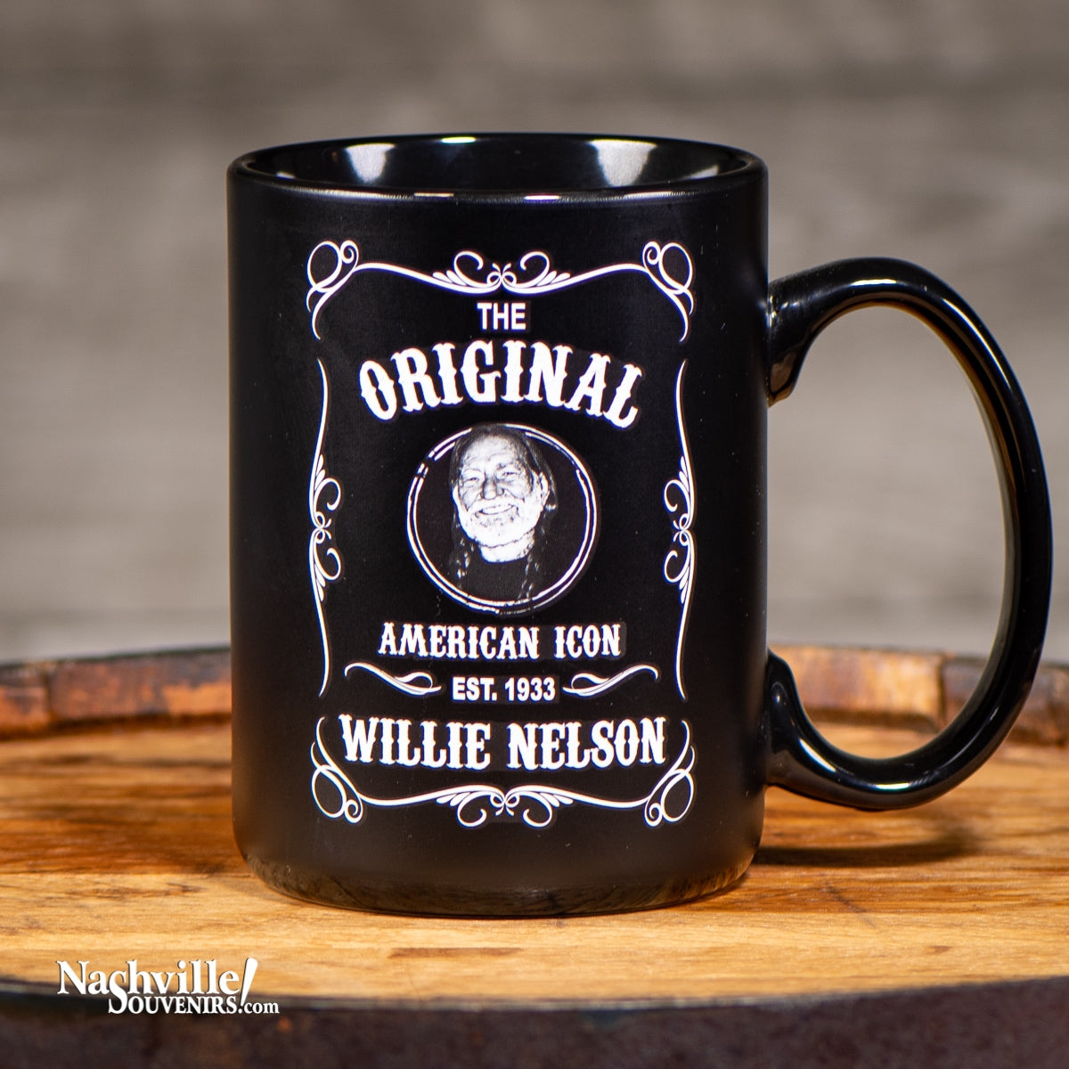 Willie Nelson "American Icon" Mug | NashvilleSouvenirs.com
